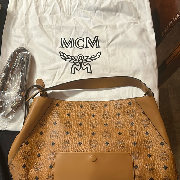 MCM | Bags | Mcm Muchen Large Monogram Tote Bag | Poshmark